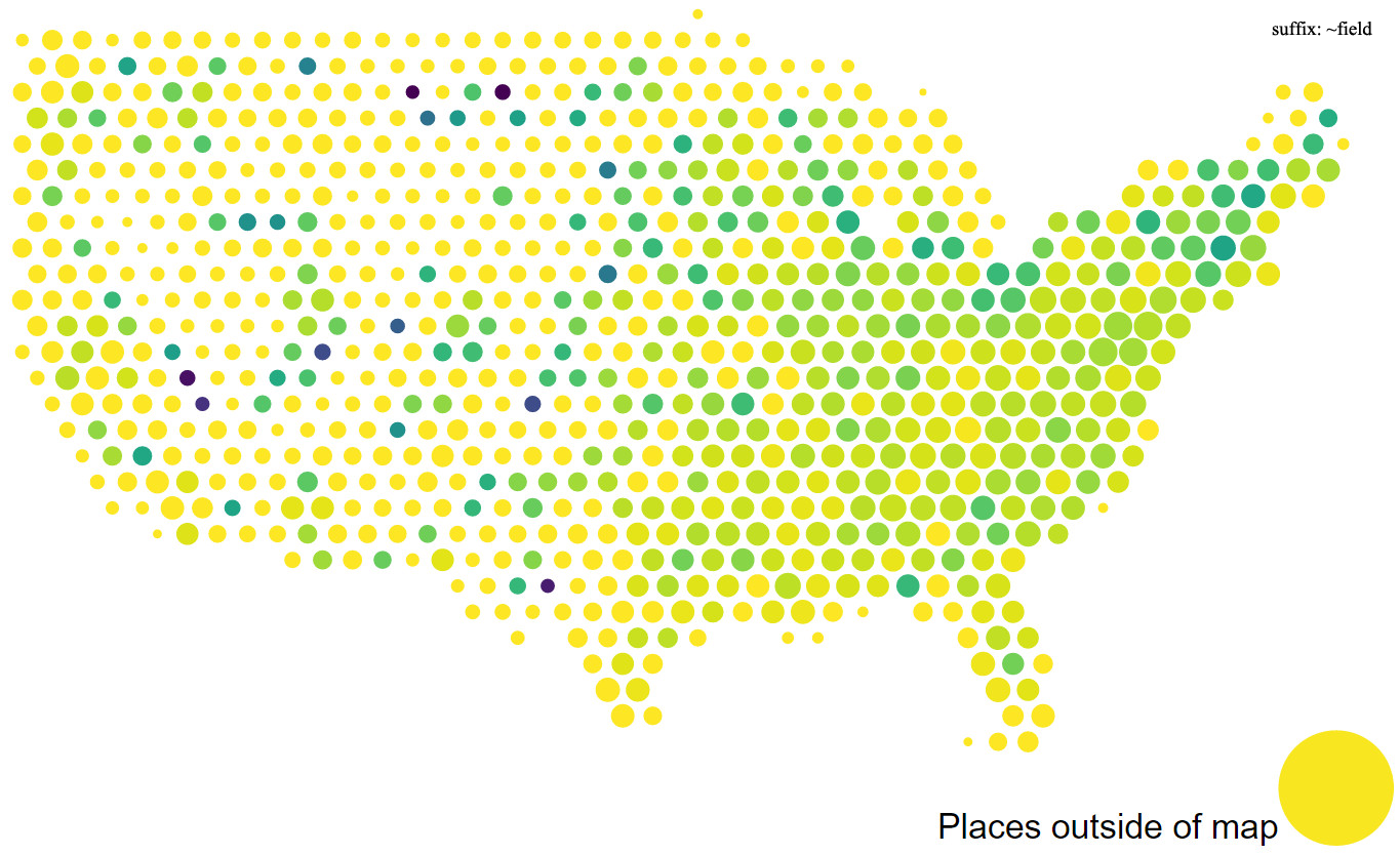 Places! - Find geospatial patterns in place names - Vivid Maps