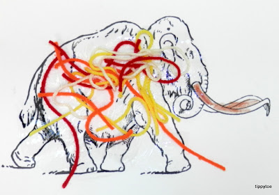 Tippytoe Crafts: Woolly Mammoths