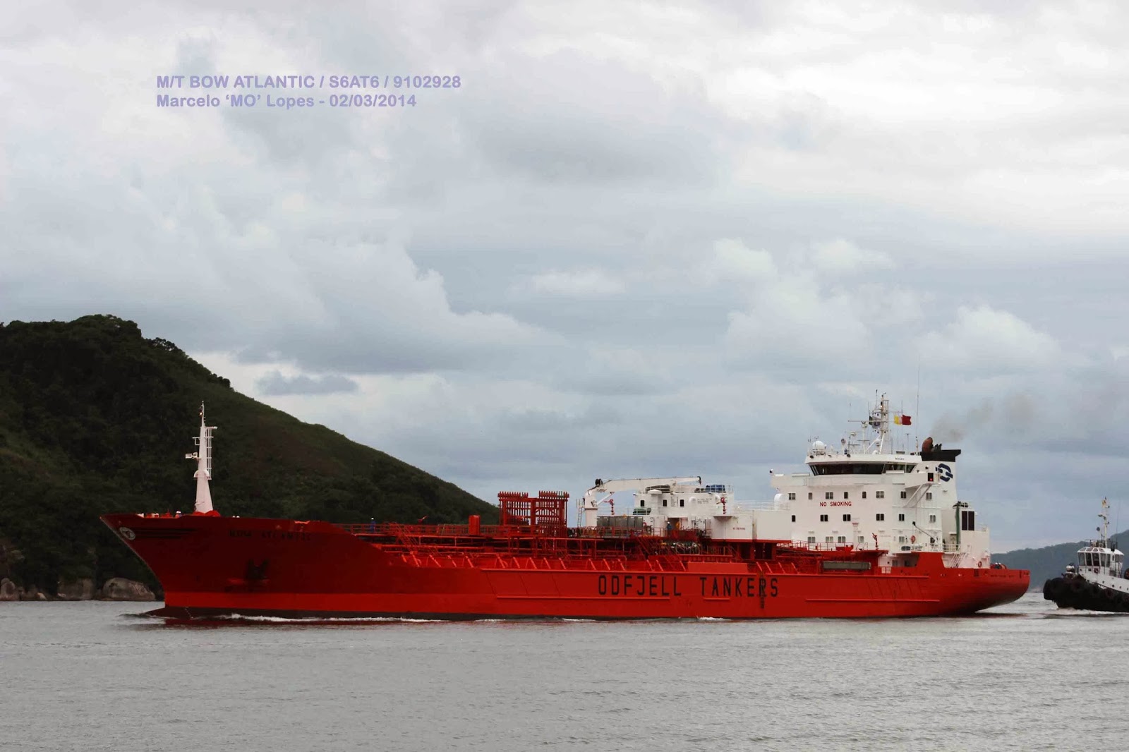 Santos Shiplovers: M/T Bow Atlantic / S6AT6 - Descarga de soda caustica ...