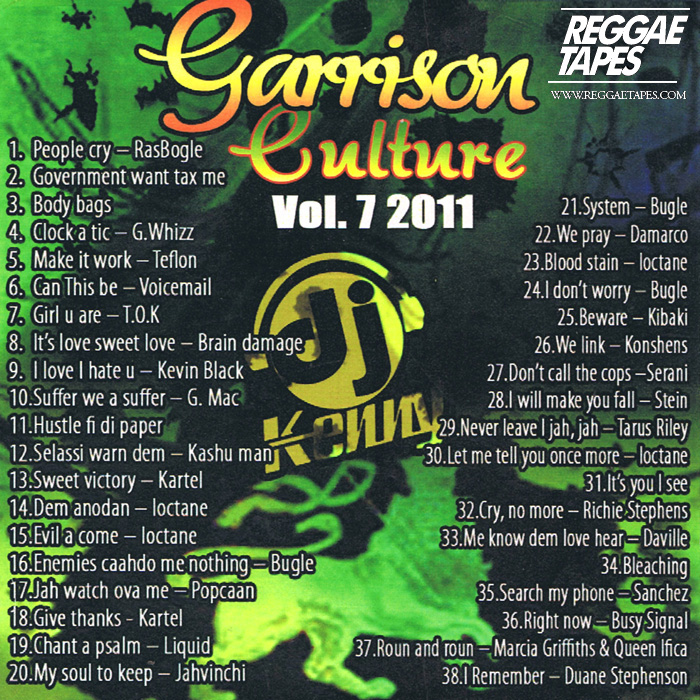 luda200x: DJ KENNY - GARRISON CULTURE MIX VOL 7 - JUNE 2K11