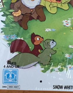 Filmic Light - Snow White Archive: Hasbro 'Snow White' Paint-By-Number Kits