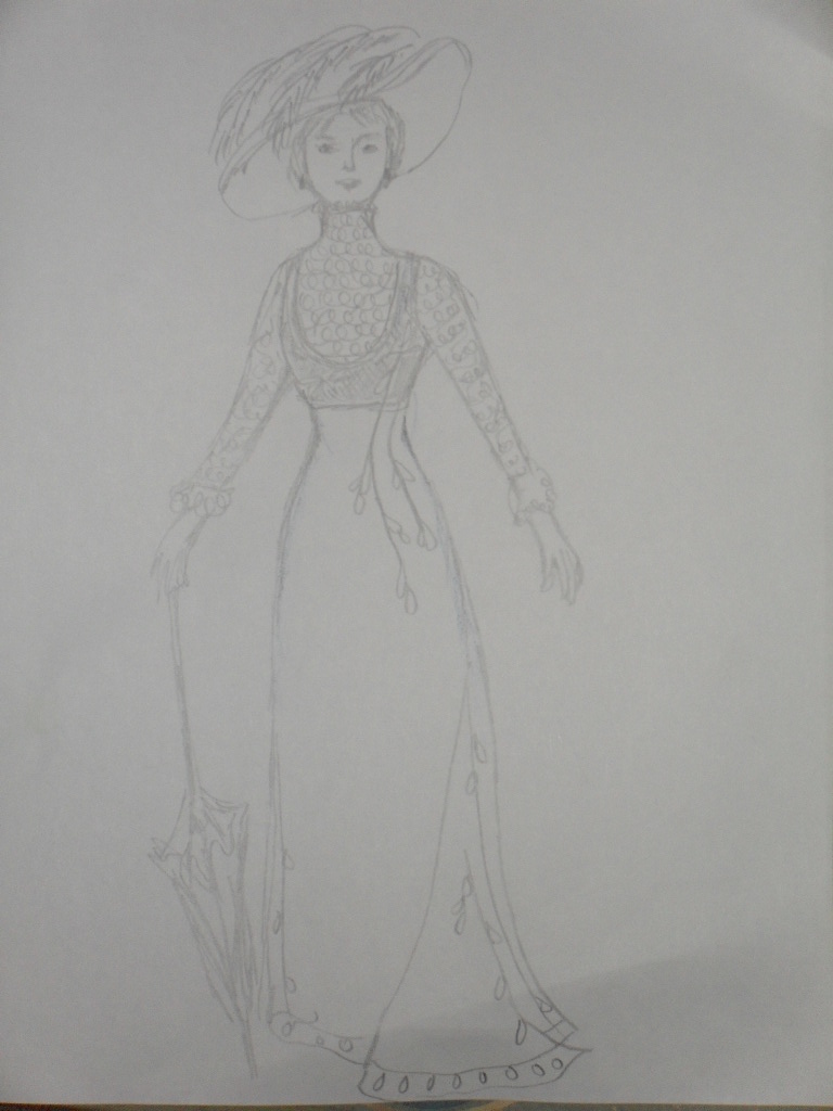 Altheate: Schita rochie de epoca