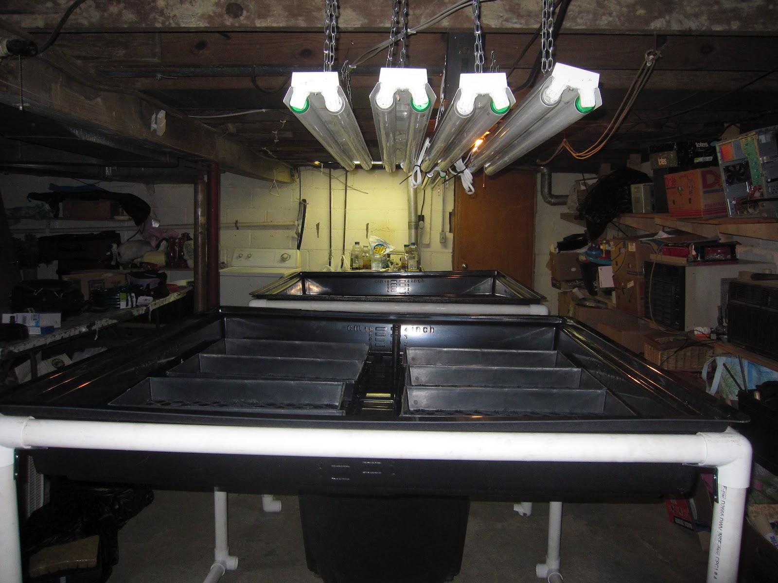 The Lettuce People: Building the hydroponic table