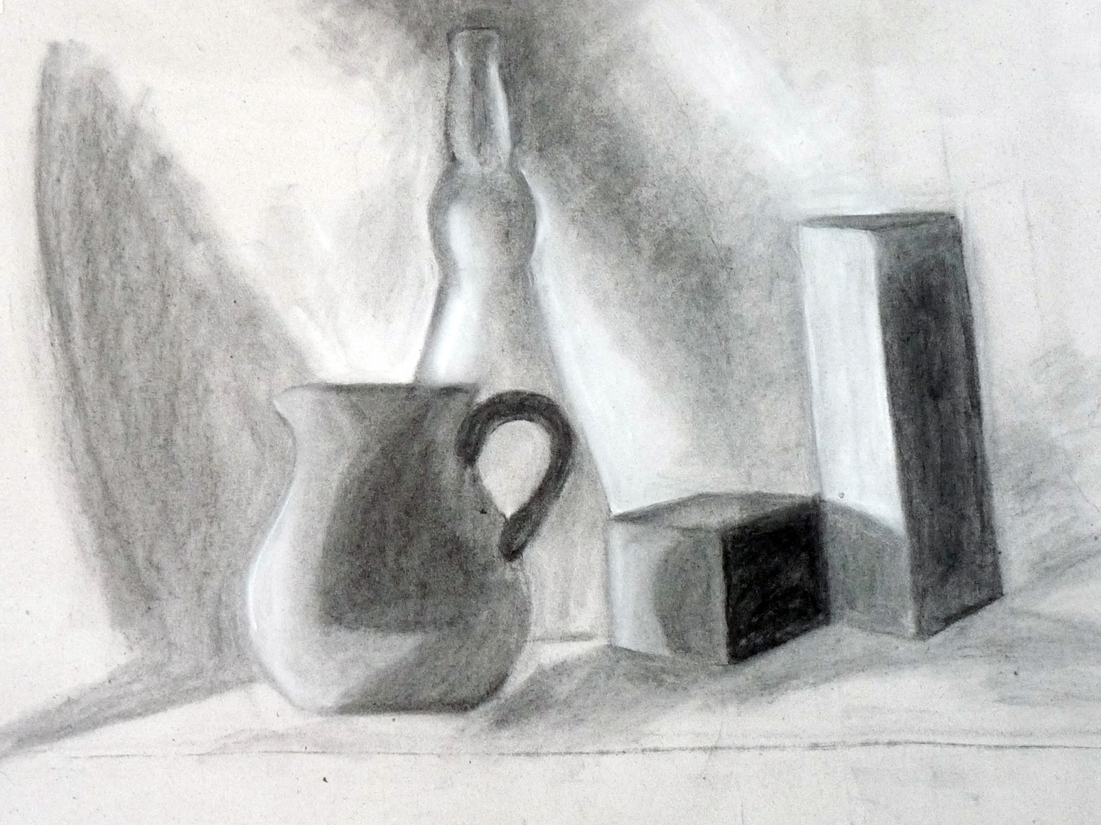 DIBUJO ARTÍSTICO 1: Ruth. Claroscuro, bodegones y estatua