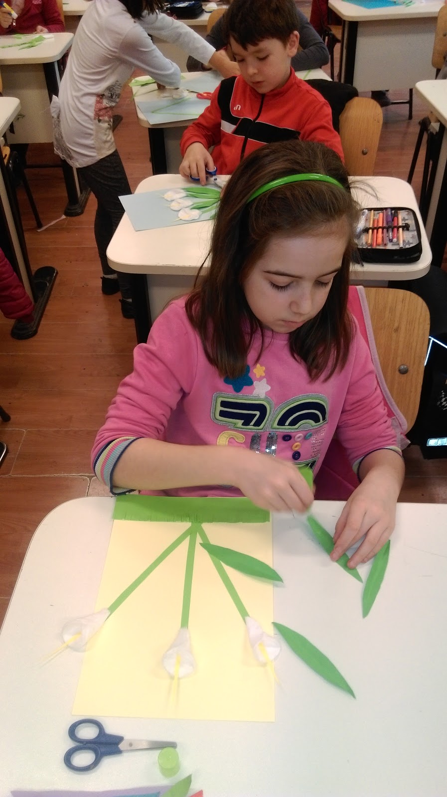 CLASA MEA: Lucrari de primavara