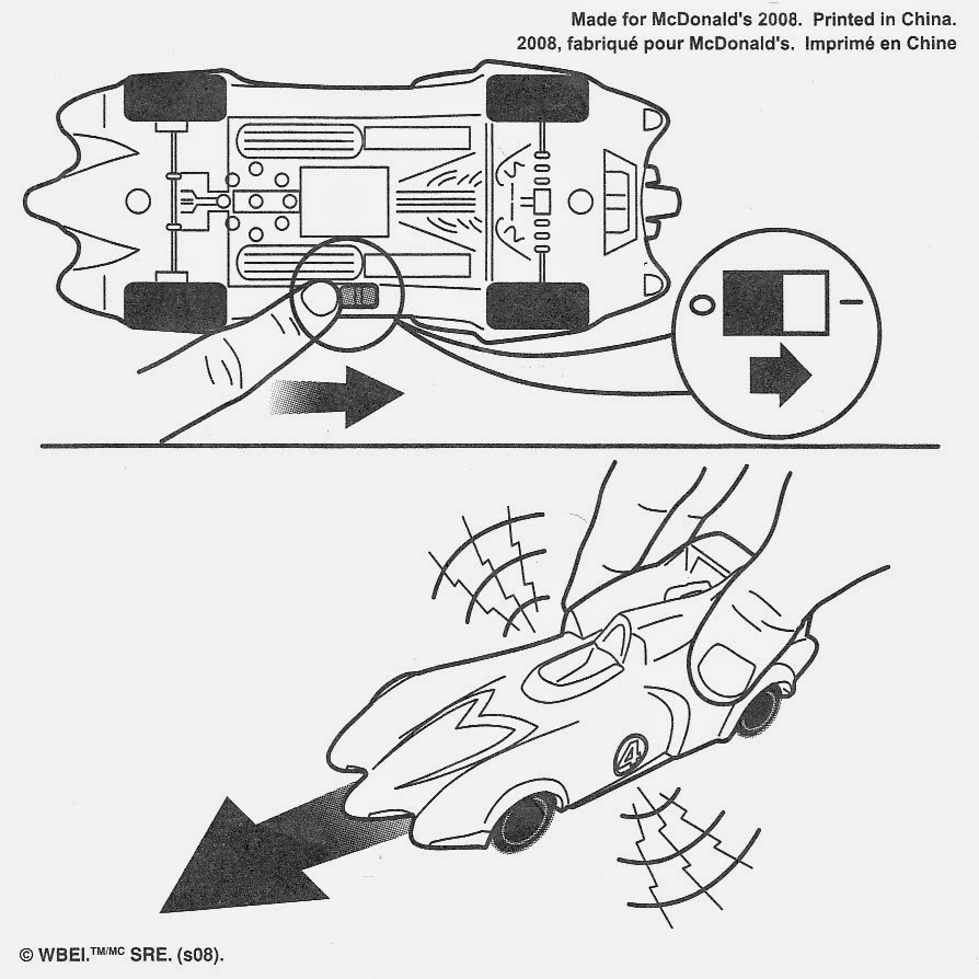 Toys and Stuff: McDonald's 2008 'Speed Racer' Movie Cars - No. 4 Rex ...