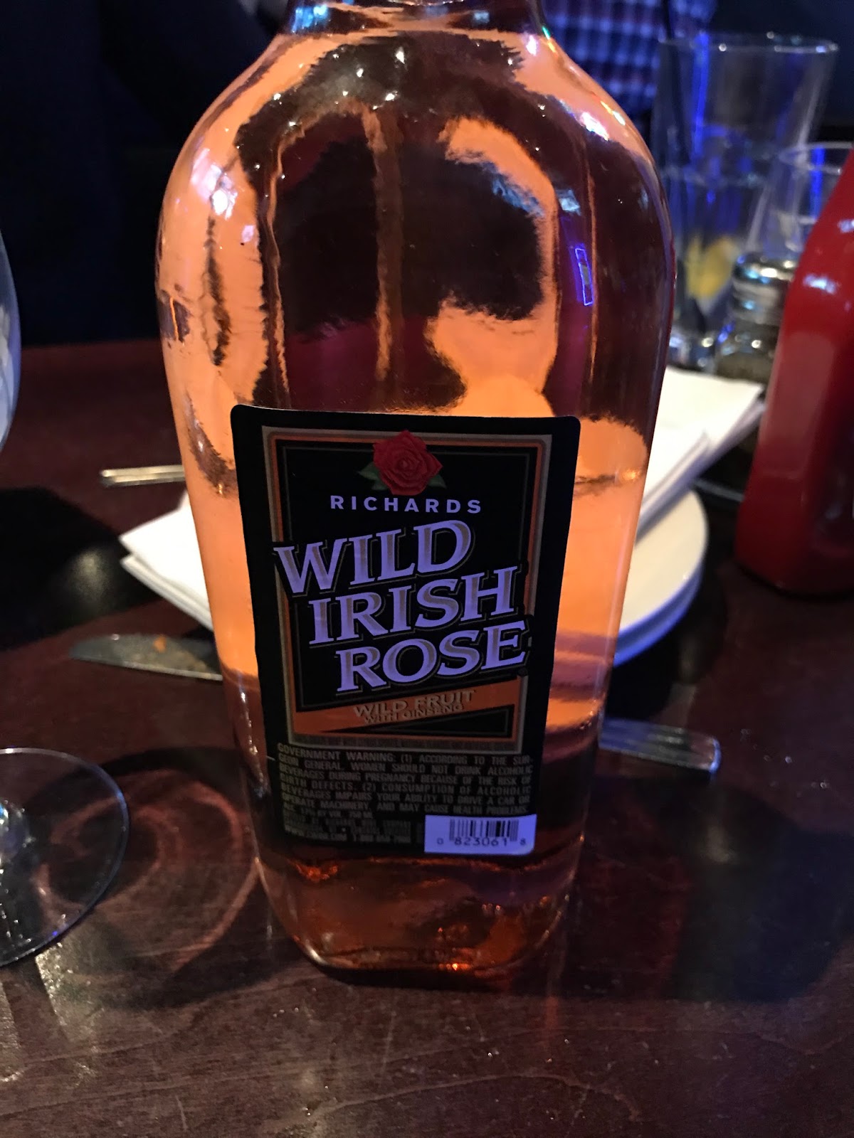 Bum Wine Of The Week - Wild Irish Rose Wild Fruit with Ginseng