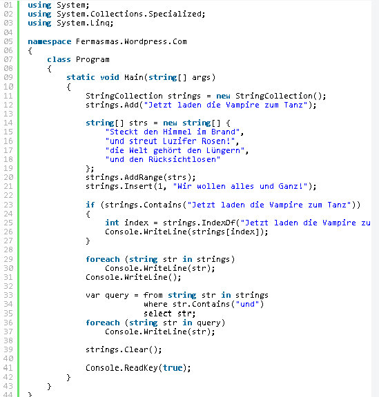 INFORMÁTICA Y TECNOLOGÍA: Conceptos de C#