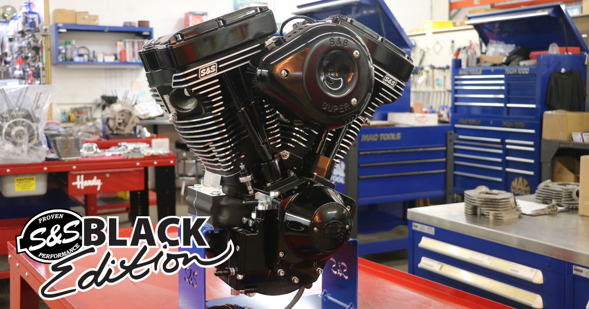 ChopCult: New Black Edition Engines from S&S Cycle