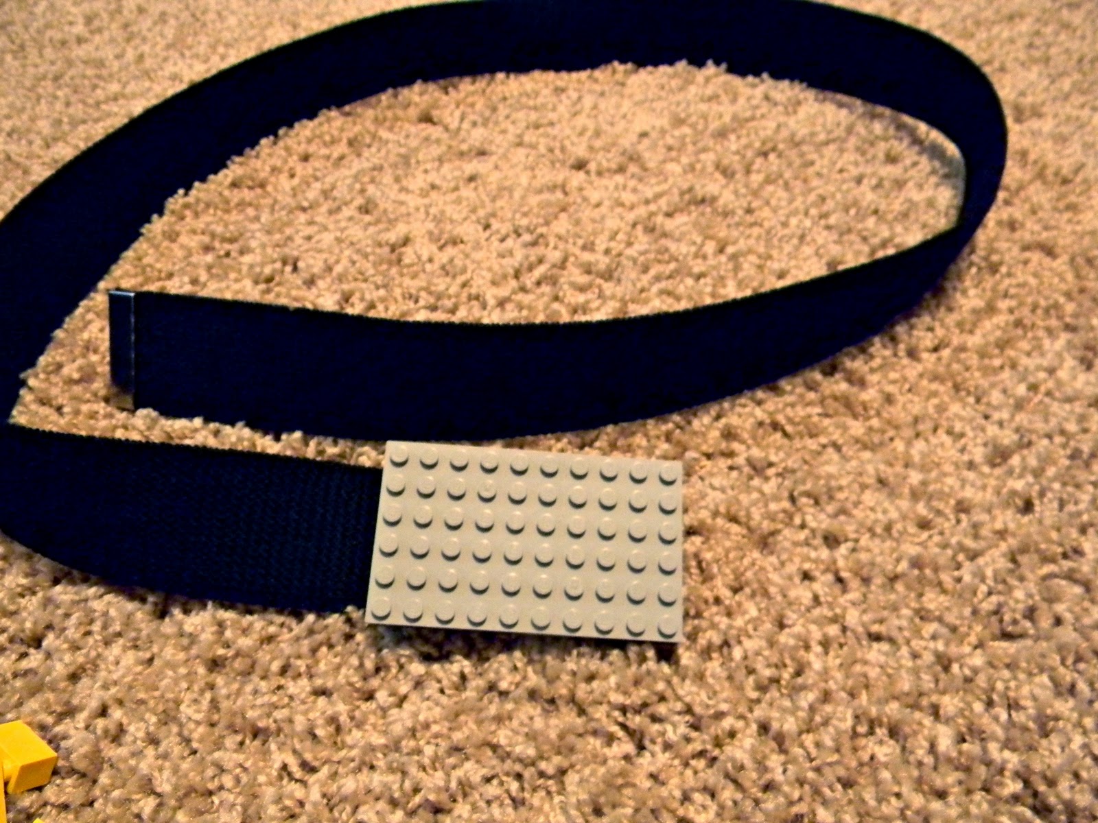 Just stack the legos up and you've got a completely different belt.