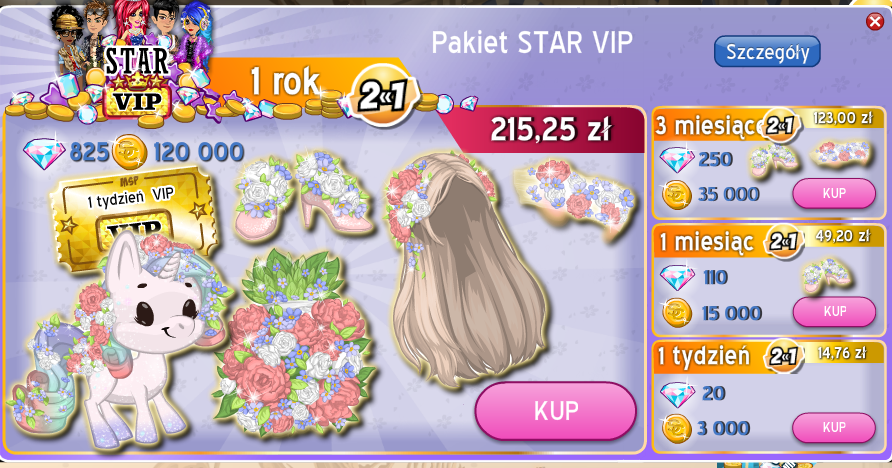 Blog poświęcony MovieStarPlanet: WIOSENNY PAKIET VIP