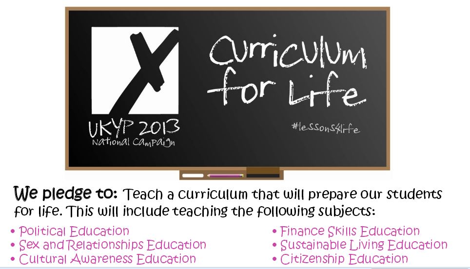 WEMBLEY MATTERS: Natalie Bennett supports UKYP 'Curriculum for Life ...