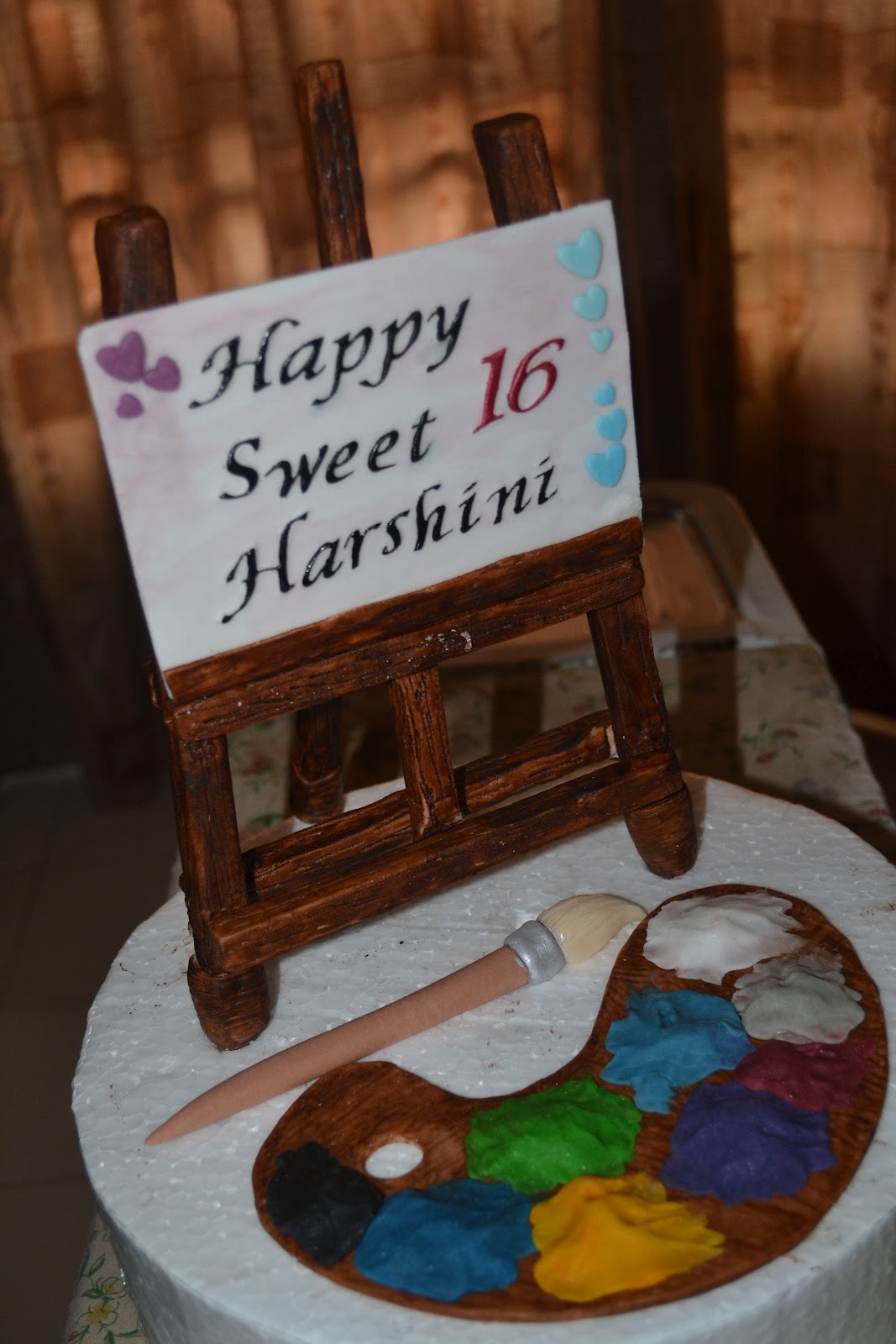 Cakes, Cakes N more: Artist theme cake topper