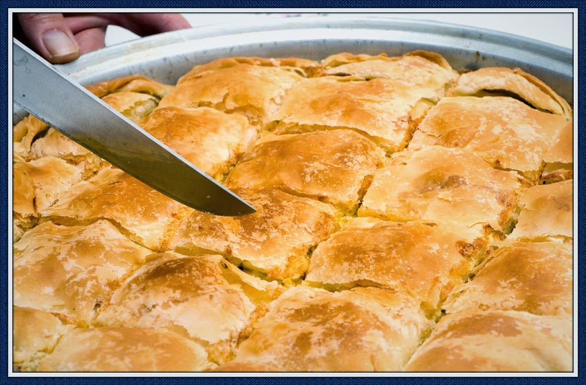 Traditional Greek Tyropita with Myzithra ~ Greek Foods and Recipes Blog ...
