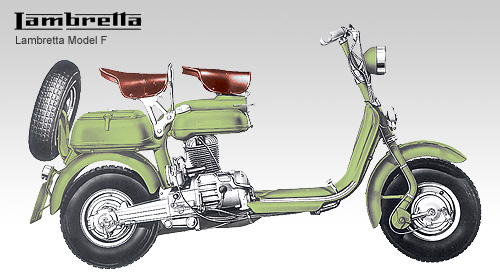 Model F ~ Vespa Scooters
