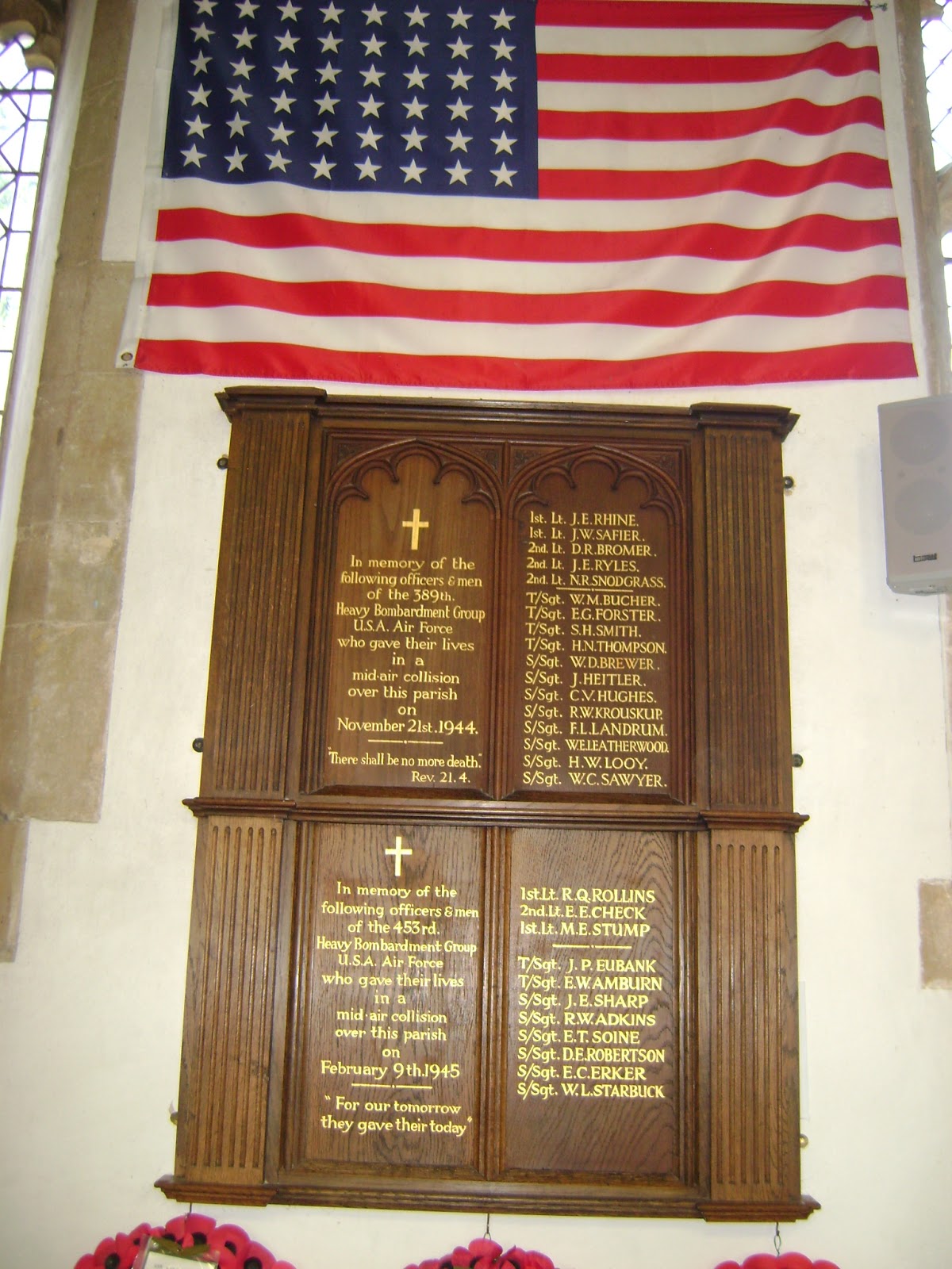 American Memorials in Norfolk & Suffolk: Carleton Rode: All Saints