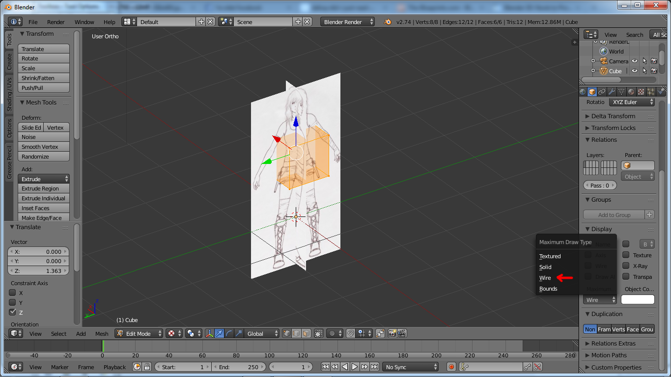 All about 3D: Setting Up Reference Image in Blender 3D