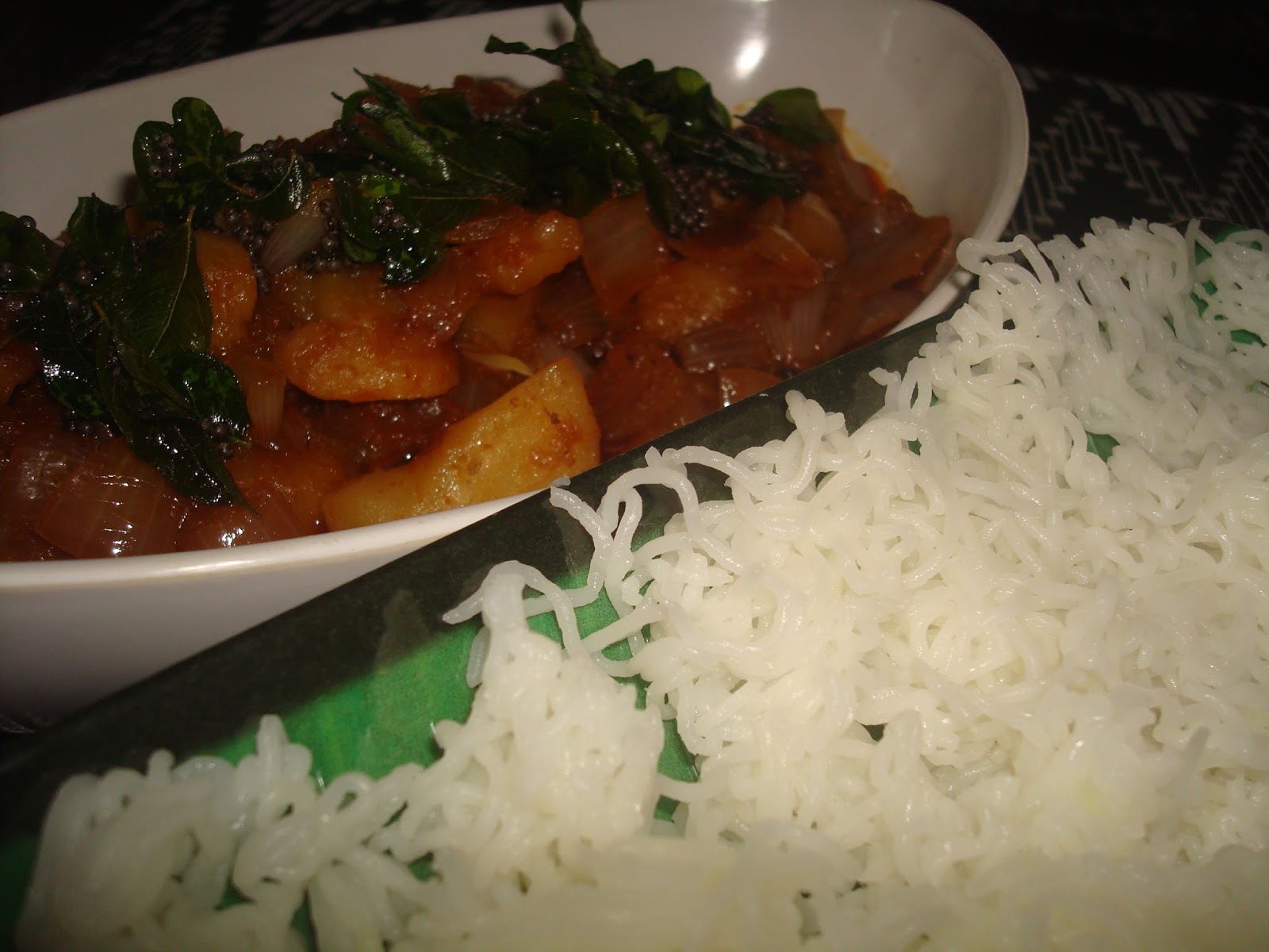 Gayathri Pai's Food Bytes: Ukda Rice Shevai