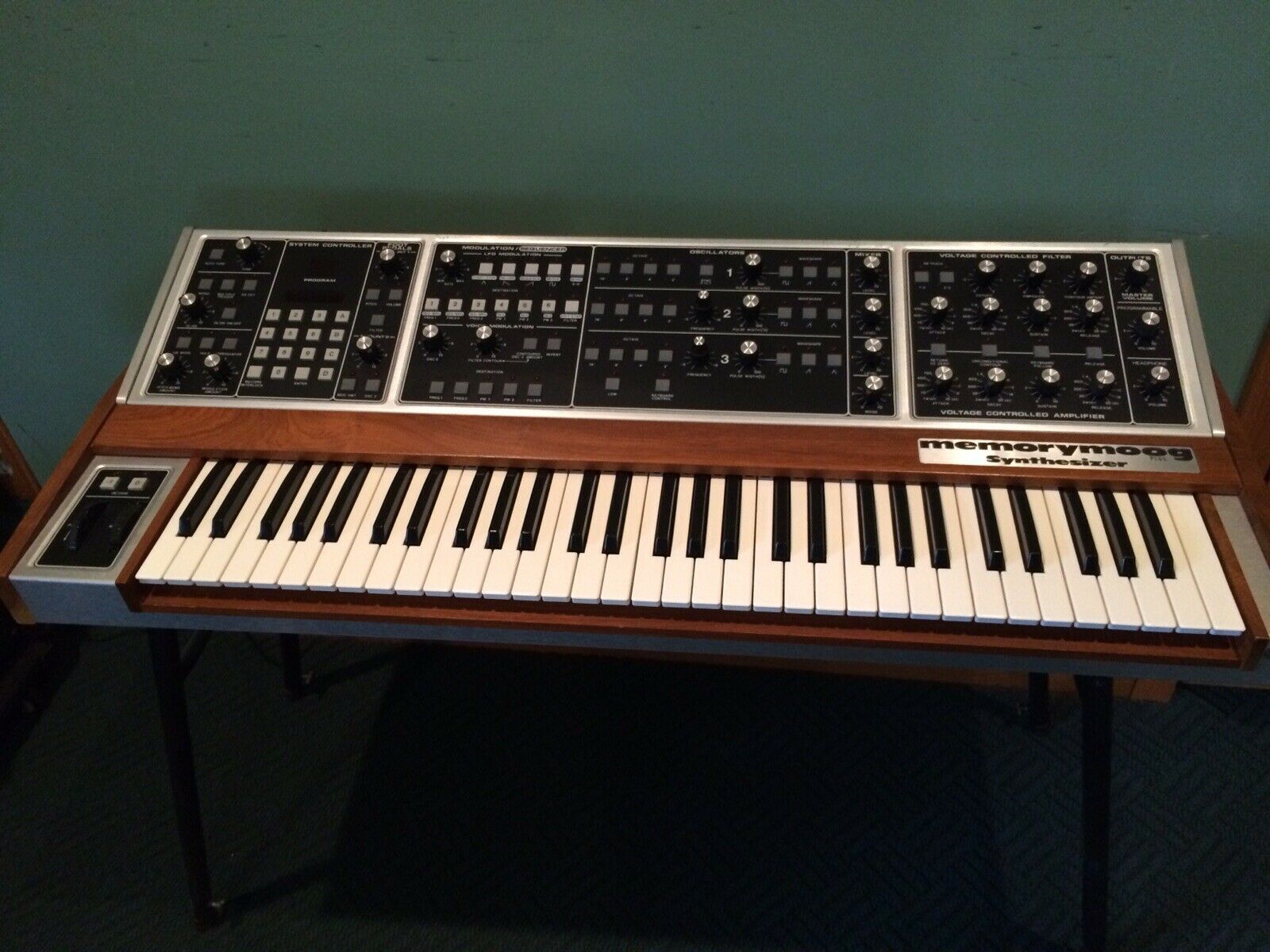 MATRIXSYNTH: MOOG Memorymoog Plus Keyboard Synthesizer SN 2277 w ...