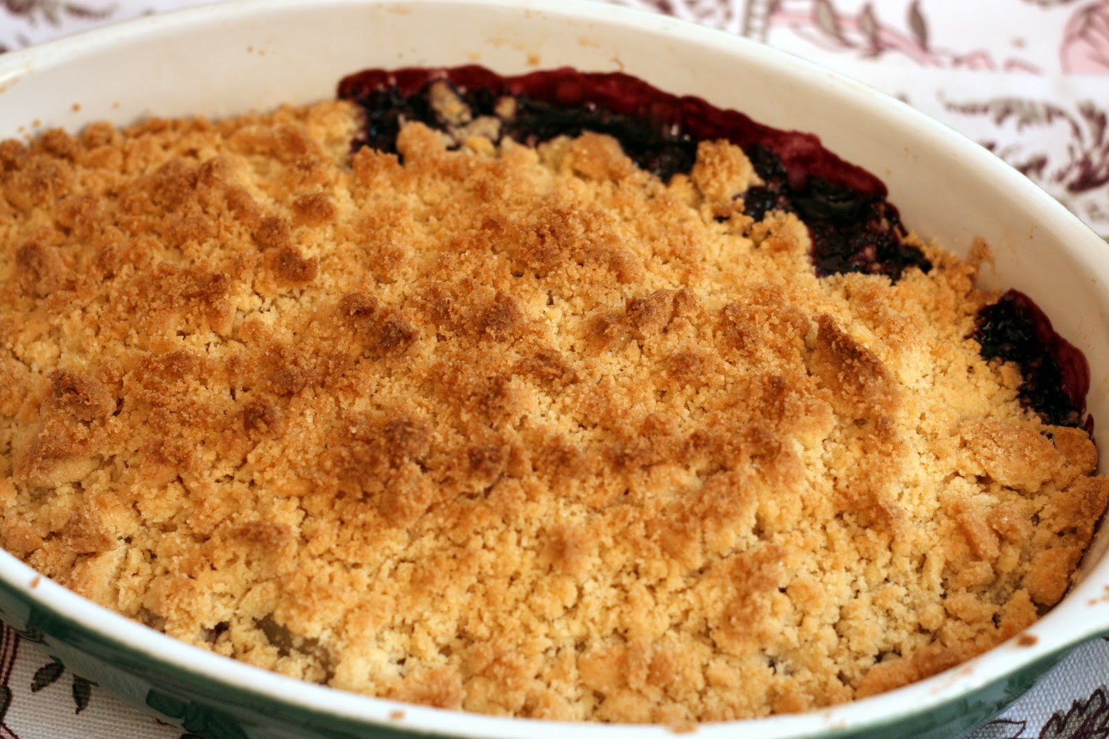 Mary505: Crumble de pera y mora