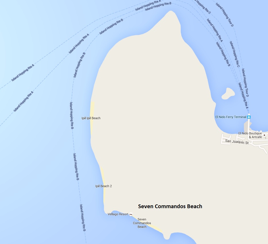 travel: El Nido's 7 Commando Beach