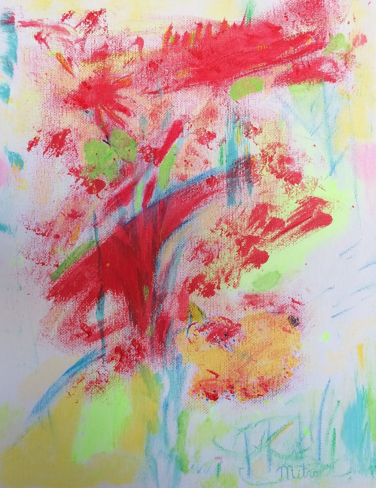 This only becomes very interesting when you realize it was painted by ...