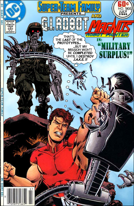 Super-Team Family: The Lost Issues!: G.I. Robot and Magnus: Robot Fighter