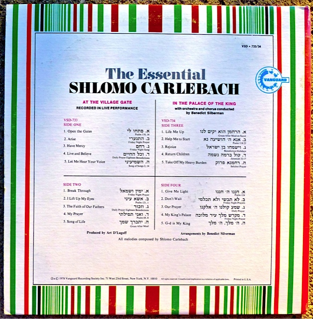 REB SHLOMO CARLEBACH