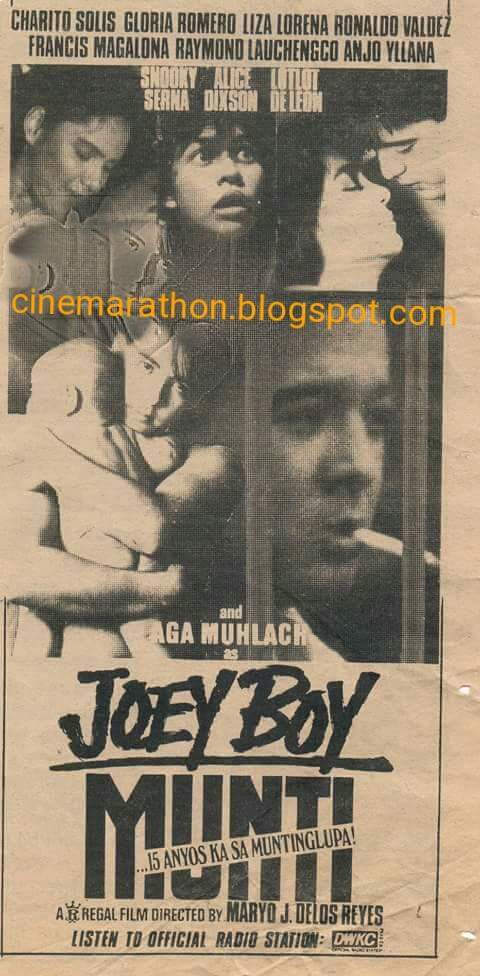 cinemarathon: Joey boy munti