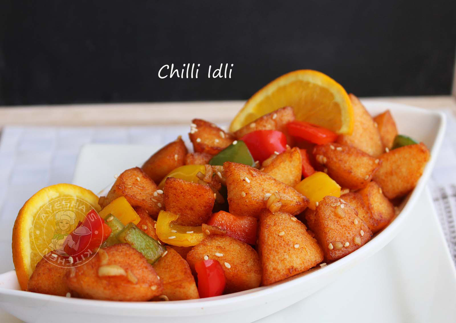 CHILLI IDLI RECIPE - LEFTOVER RECIPES / SPICY SNACK