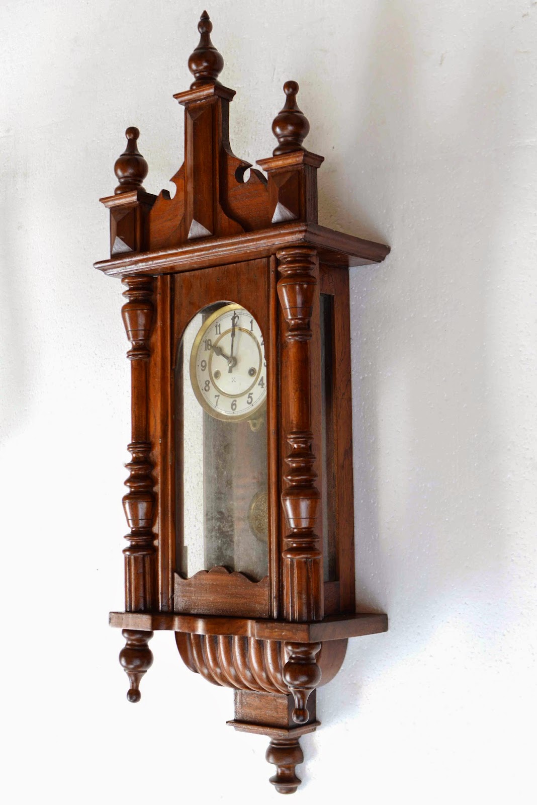 Old Vintage Gallery: Antique HAC RA Wall Clock Circa Early 1900