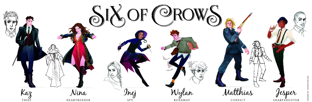 Book Playlist #1 || Six Of Crows By Leigh Bardugo | My Cozy Book Nest
