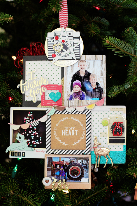 Paper Fab: DIY Crate Paper Chipboard Frame Tree