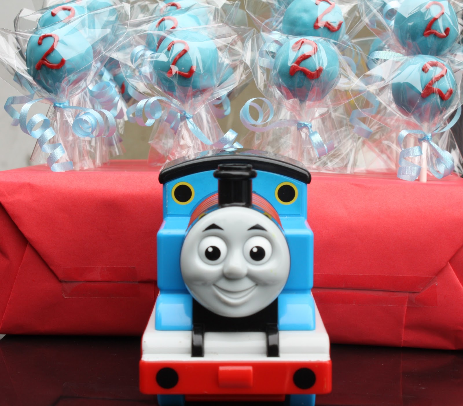Mel's Sweet Treats: Thomas the Train Cake Pops