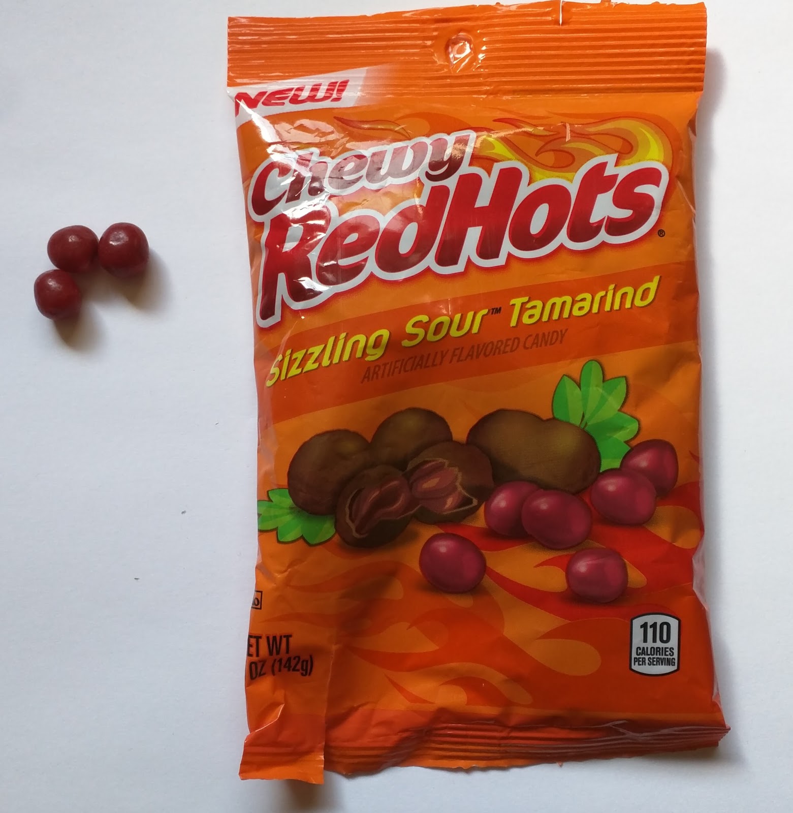 Curculin Candy: Chewy RedHot Sizzling Sour Tamarind