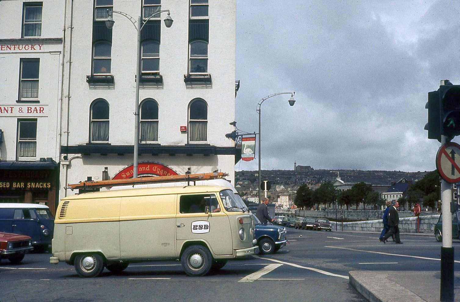transpress nz: early 1970s VW van, Cork, Ireland, 1974