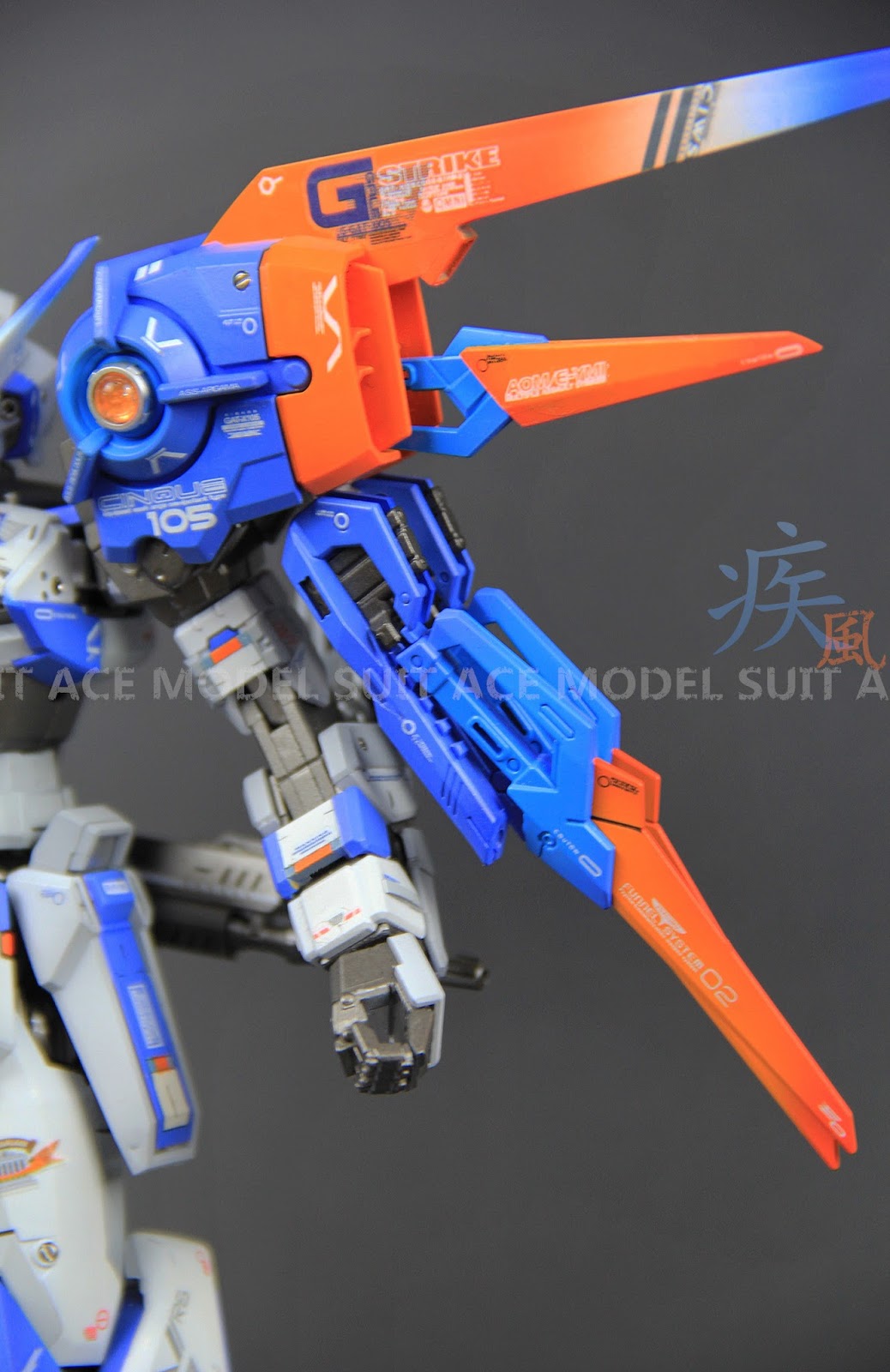 GUNDAM GUY: 1/100 Gale Strike Gundam - Painted Build