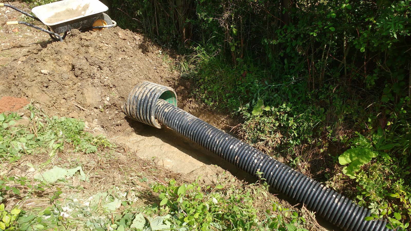 GWSR Estates Management — Drainage: Yet more concrete