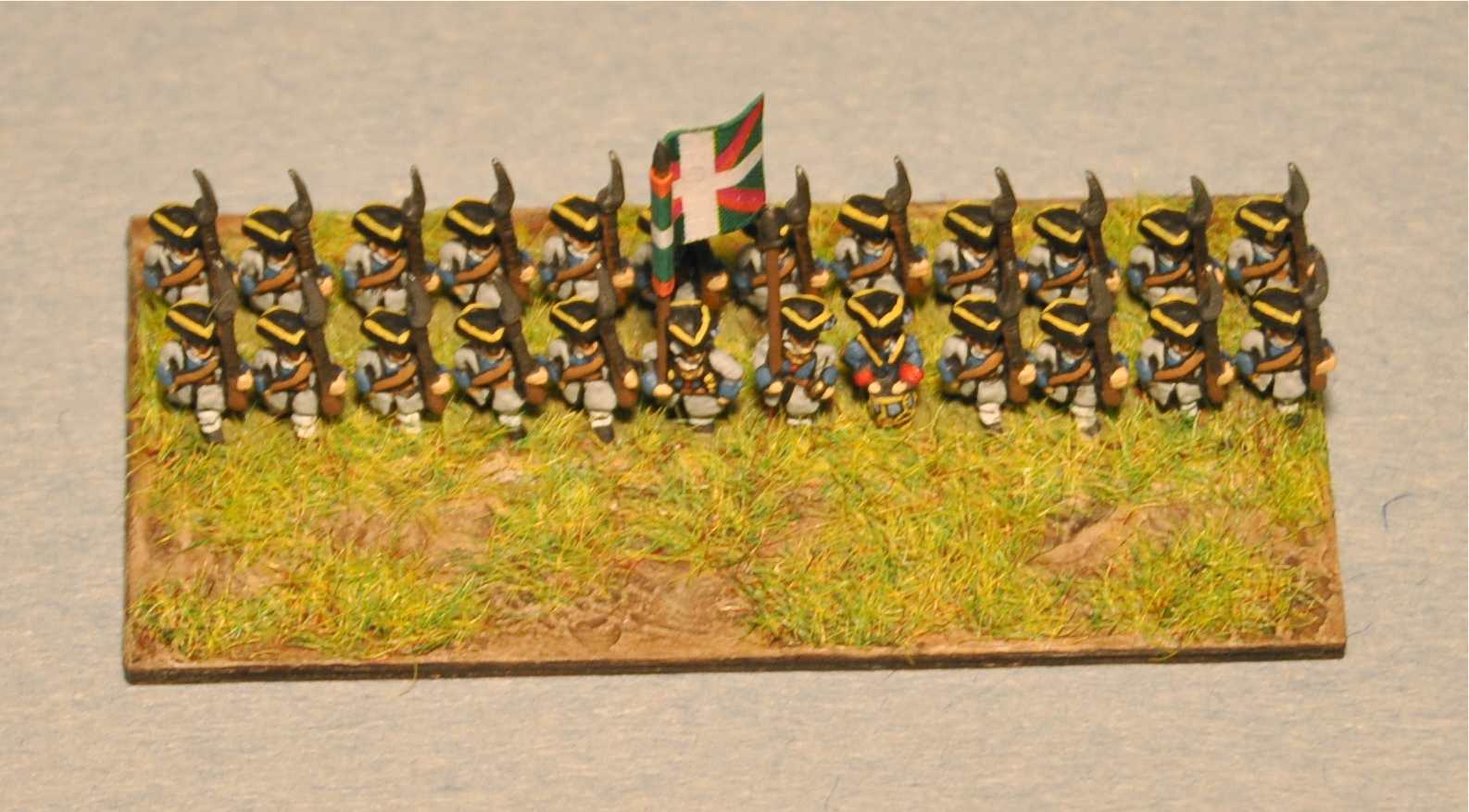 J White's Gallery: 6mm French Line Infantry from the Seven Years War ...