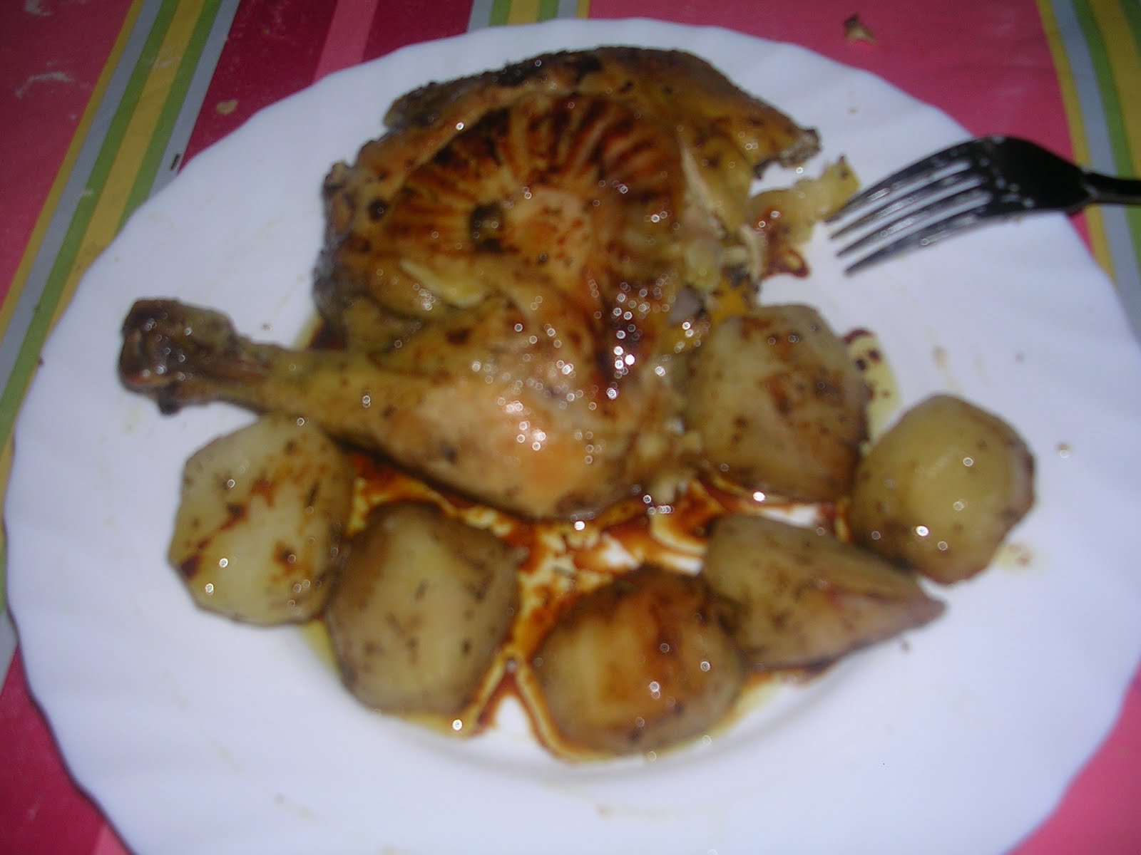Si te gusta cocinar.....: POLLO A L'AST