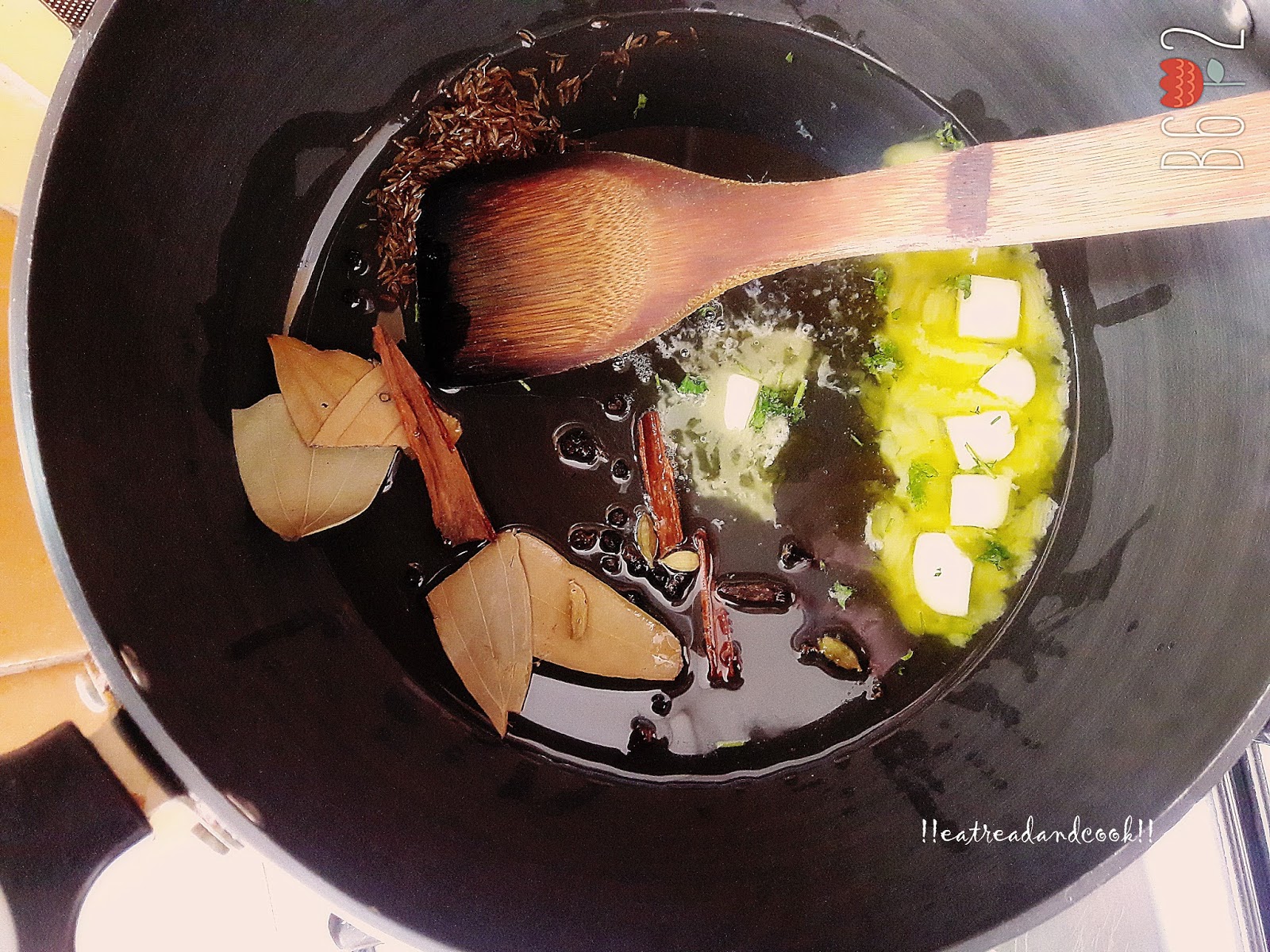 Palak Chicken / Saag Chicken / Palong Saak die Murgi