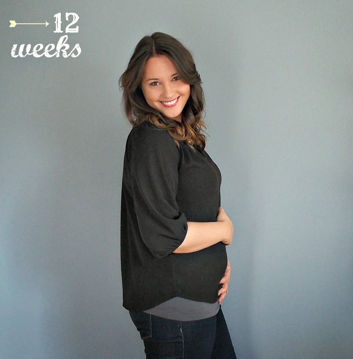 Bumpdate: 12 Weeks - Olive and Tate