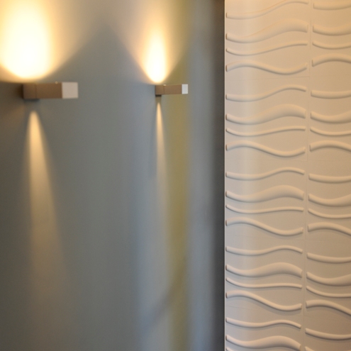 Waves Wall Design ~ Home caption