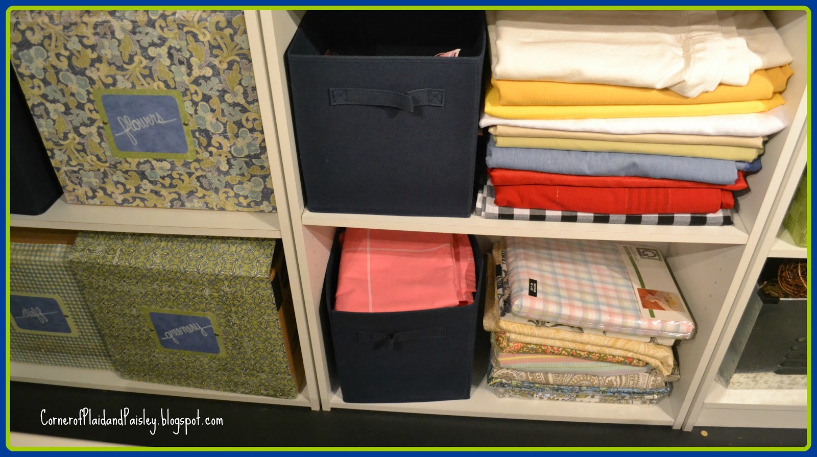 Where do I Keep It All? - Corner of Plaid and Paisley