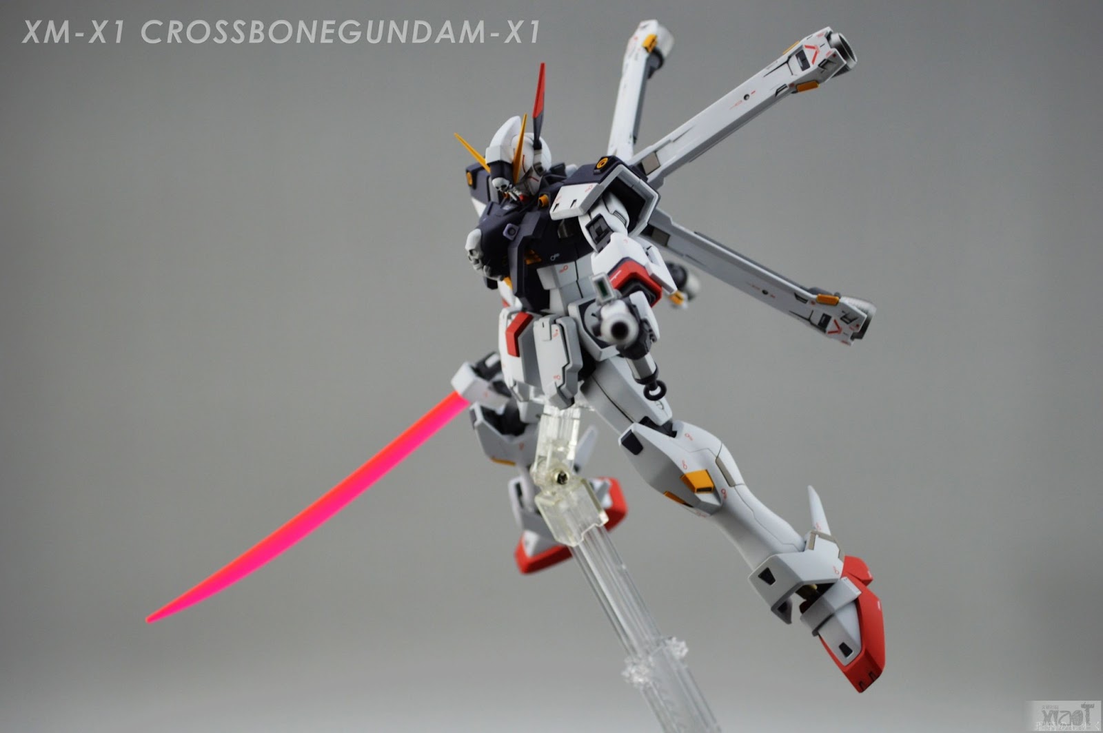 GUNDAM GUY: MG 1/100 XM-X1 Crossbone Full Cloth - Painted Build