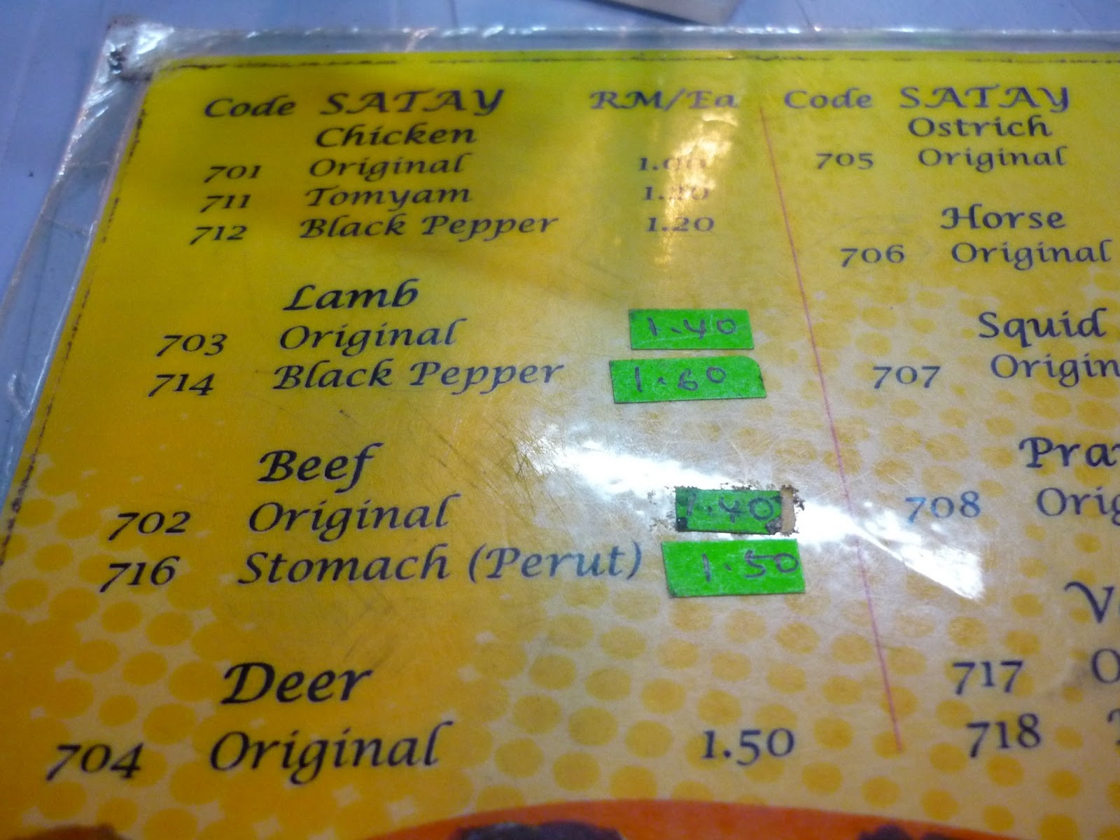 Our Journey : Penang Sungai Ara - Ah' Basri Satay Restaurants