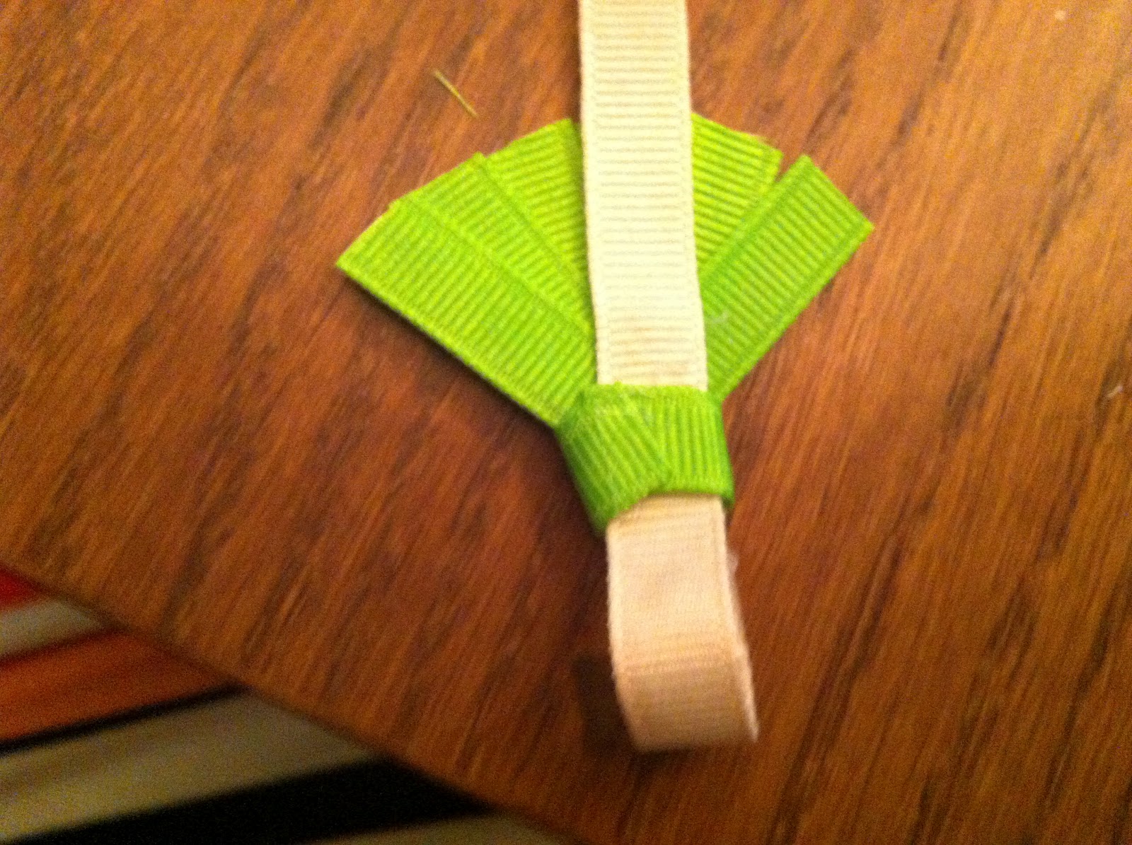 Grosgrain: Day 4: Tinkerbell Disney Inspired Princess Ribbon Sculpture
