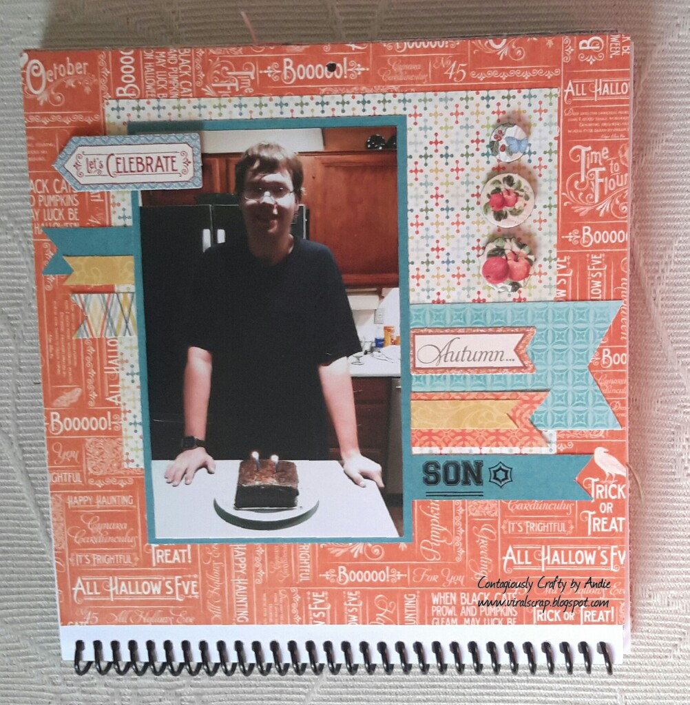 Contagiously Crafty: 2017 Scrapbook Calendar