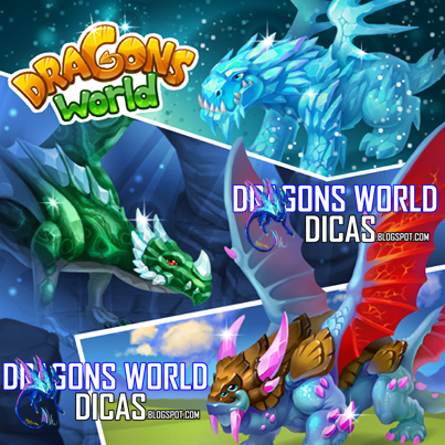 DRAGONS WORLD DICAS - NOTICIA - INFORMAÇÕES - DICAS