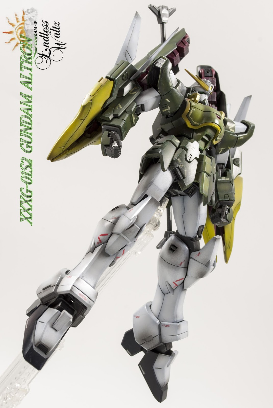 GUNDAM GUY: P-Bandai Exclusive: MG 1/100 Gundam Altron EW - Painted Build